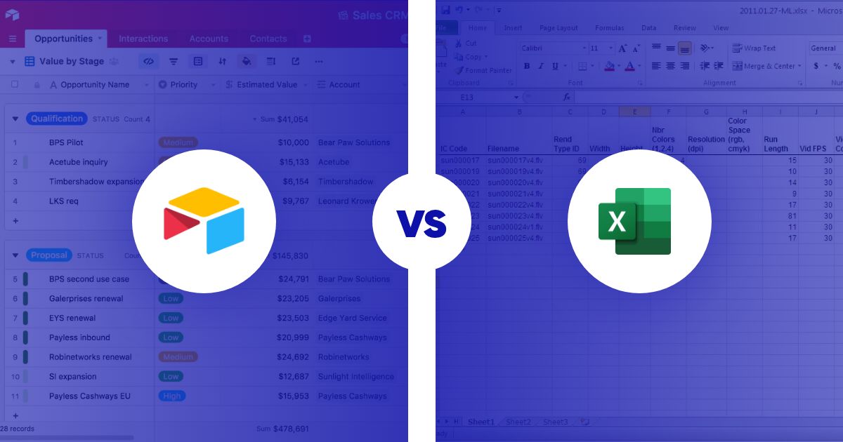 Airtable vs Excel: 10 reasons why you should choose Airtable Airtable vs Excel: 10 reasons why you should choose Airtable